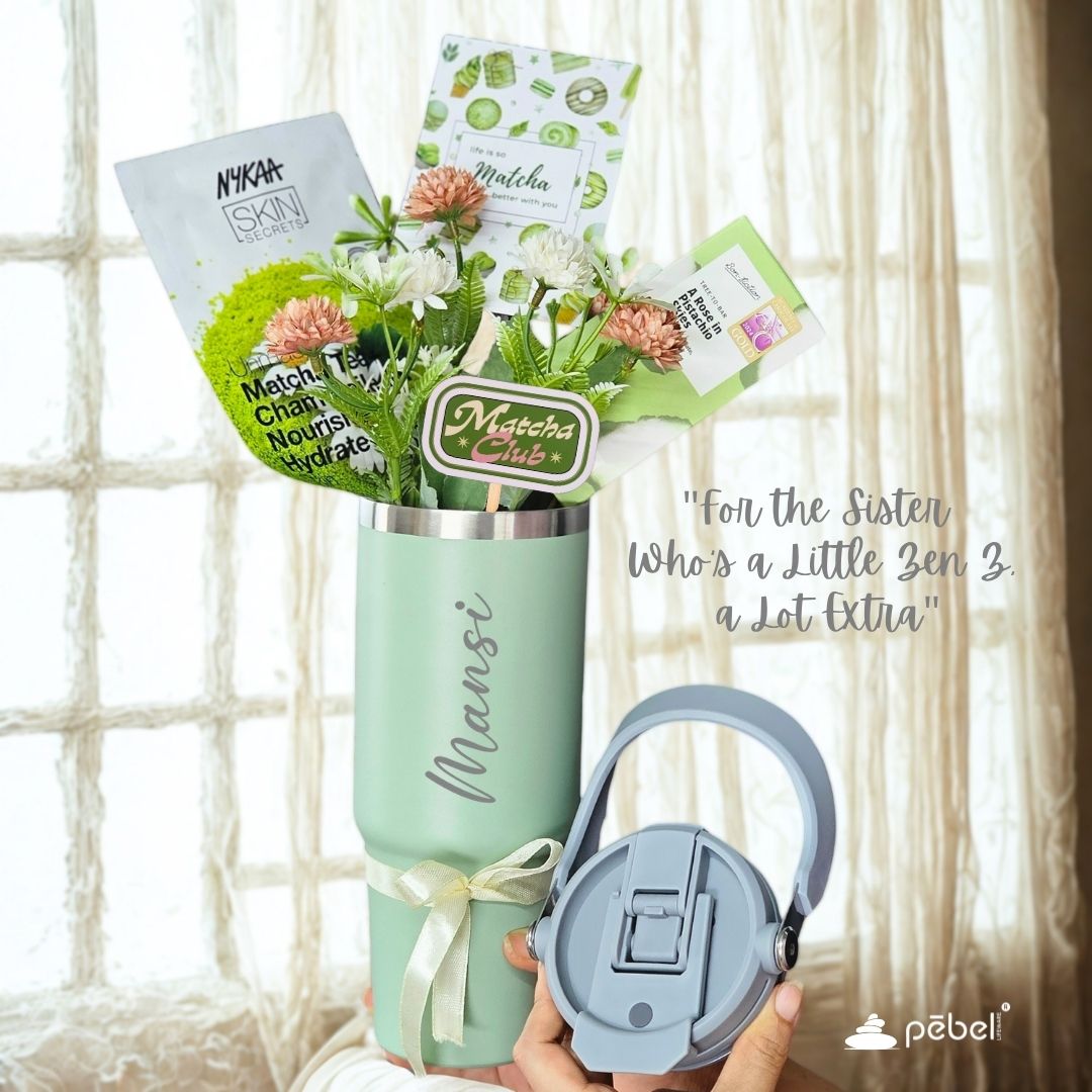 Pebel Lifeware Personalized Matcha Lover Stanley Tumbler