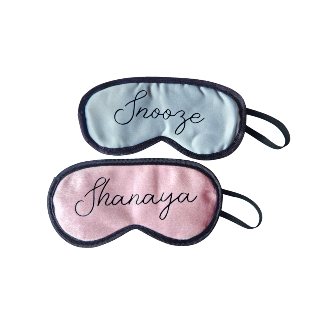 Personalized Eye Mask – Pebel